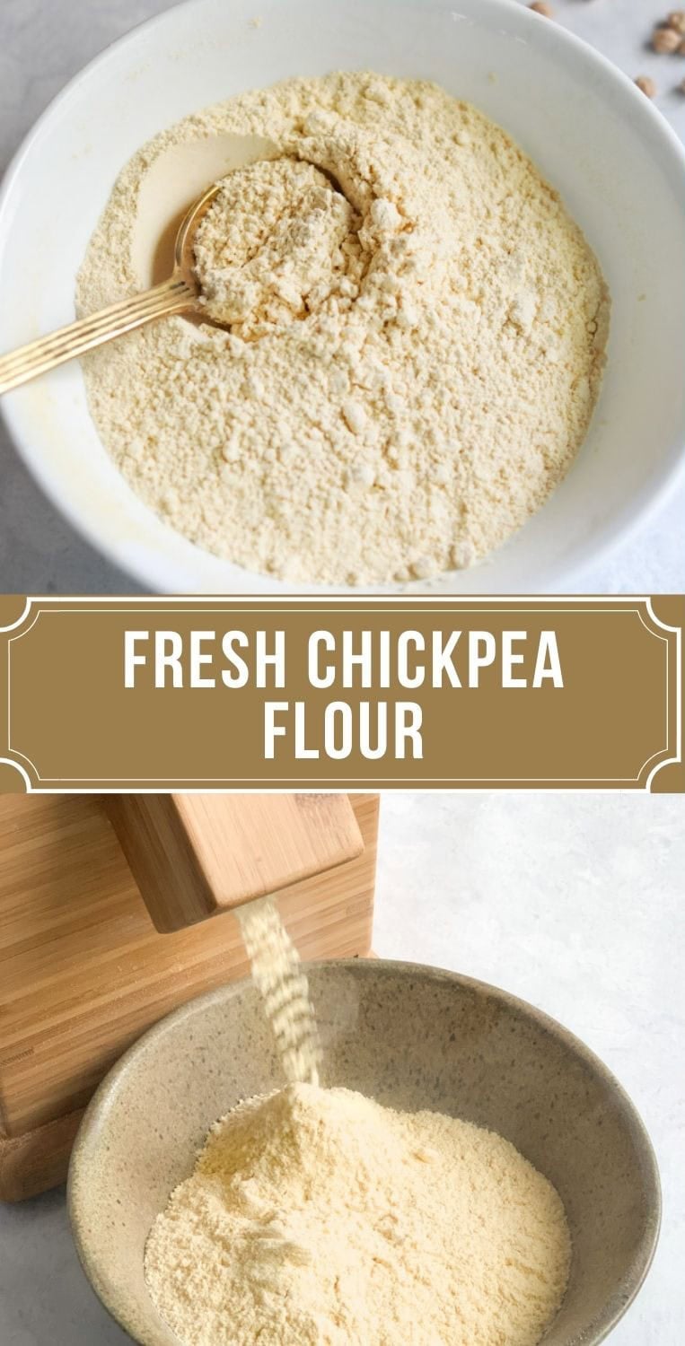 How to Make Chickpea Flour | Gram Flour | Besan - Piping Pot Curry