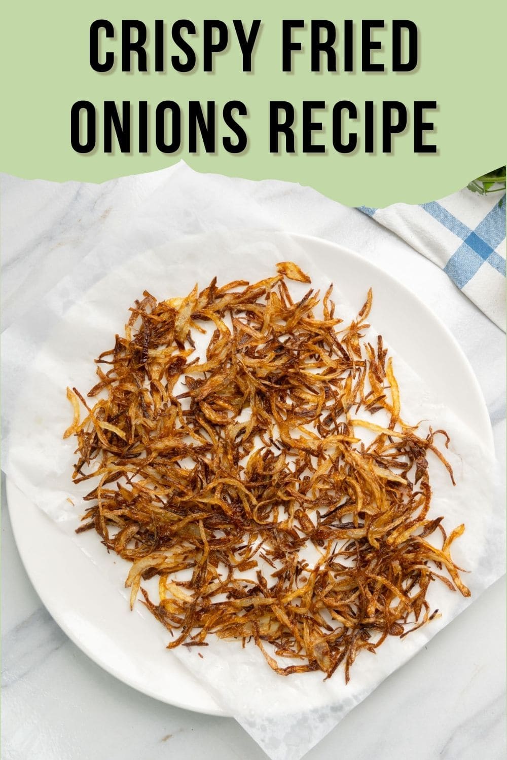 Crispy Fried Onions Recipe (Birista) - Piping Pot Curry