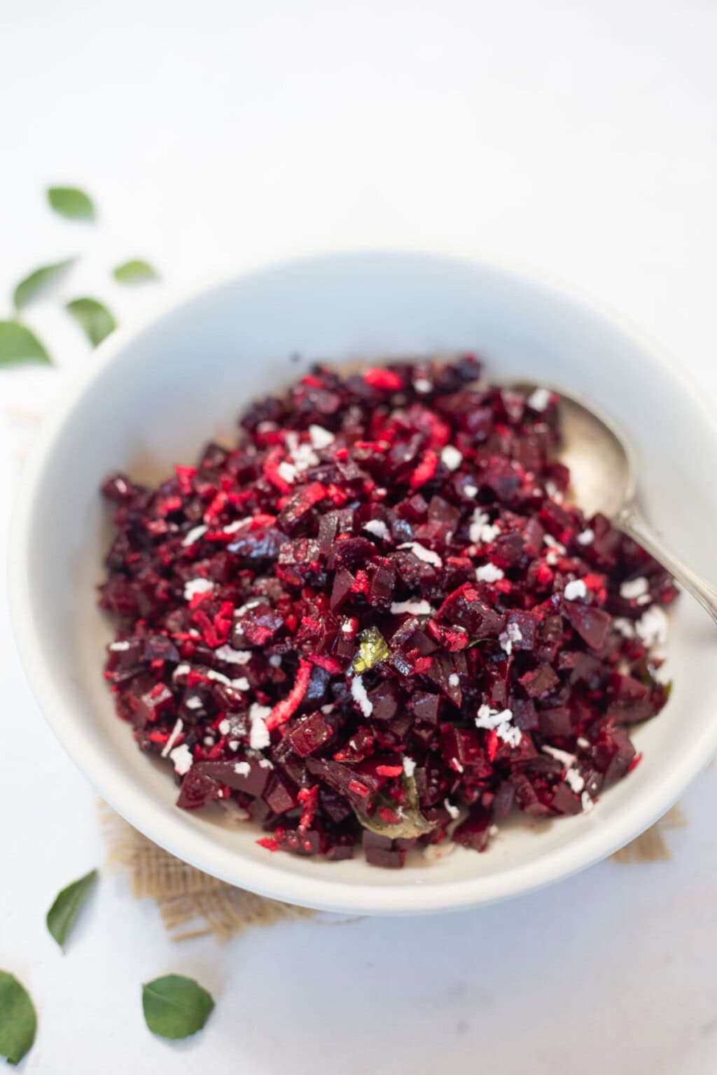 Beetroot Poriyal - Piping Pot Curry