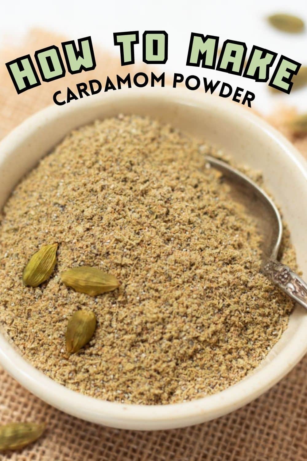 Cardamom Powder Recipe - Piping Pot Curry