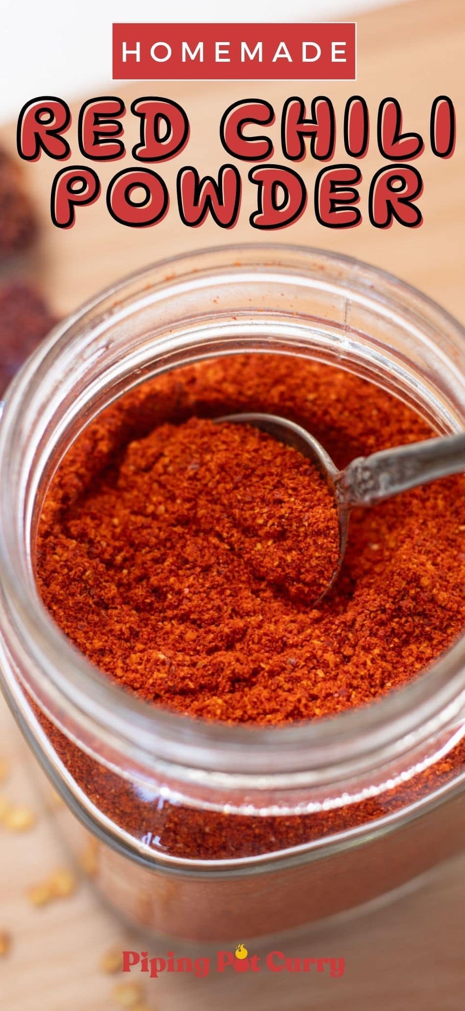 Indian Red Chili Powder - Piping Pot Curry