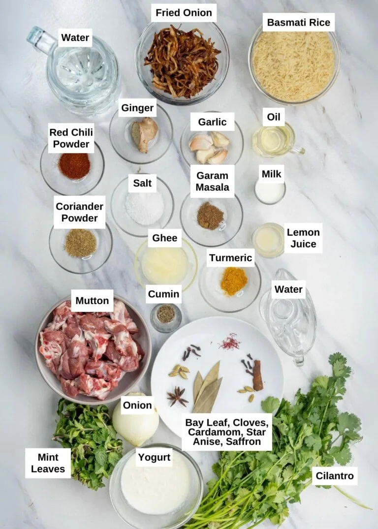 Mutton Biryani - Piping Pot Curry