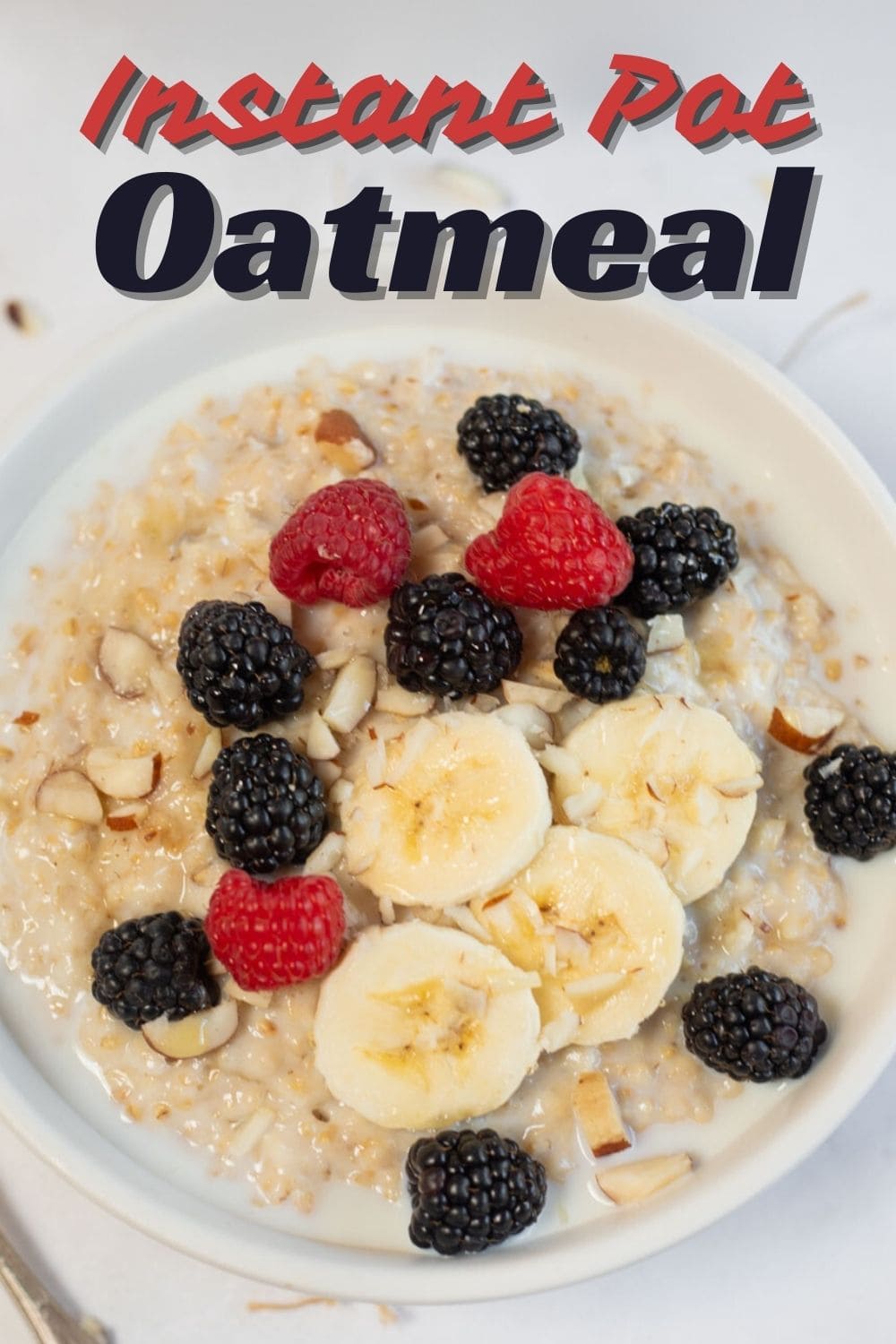 Instant Pot Oatmeal (Fast, Easy and Creamy) - Piping Pot Curry