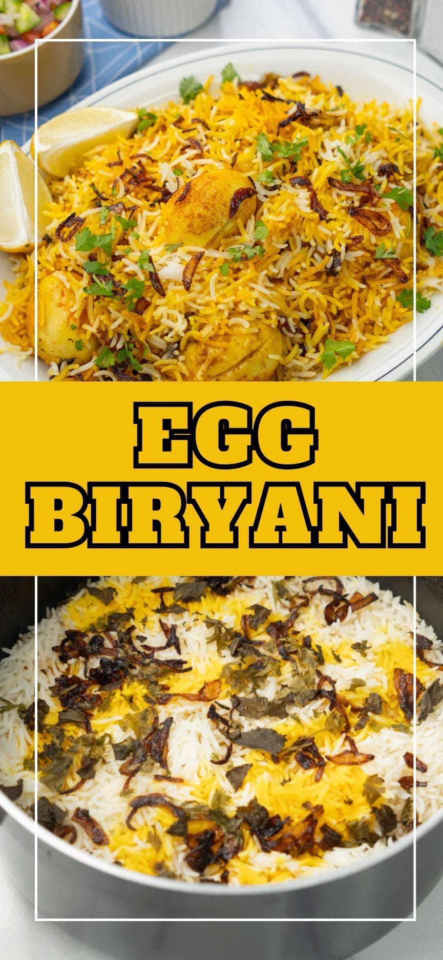 Egg Biryani - Piping Pot Curry