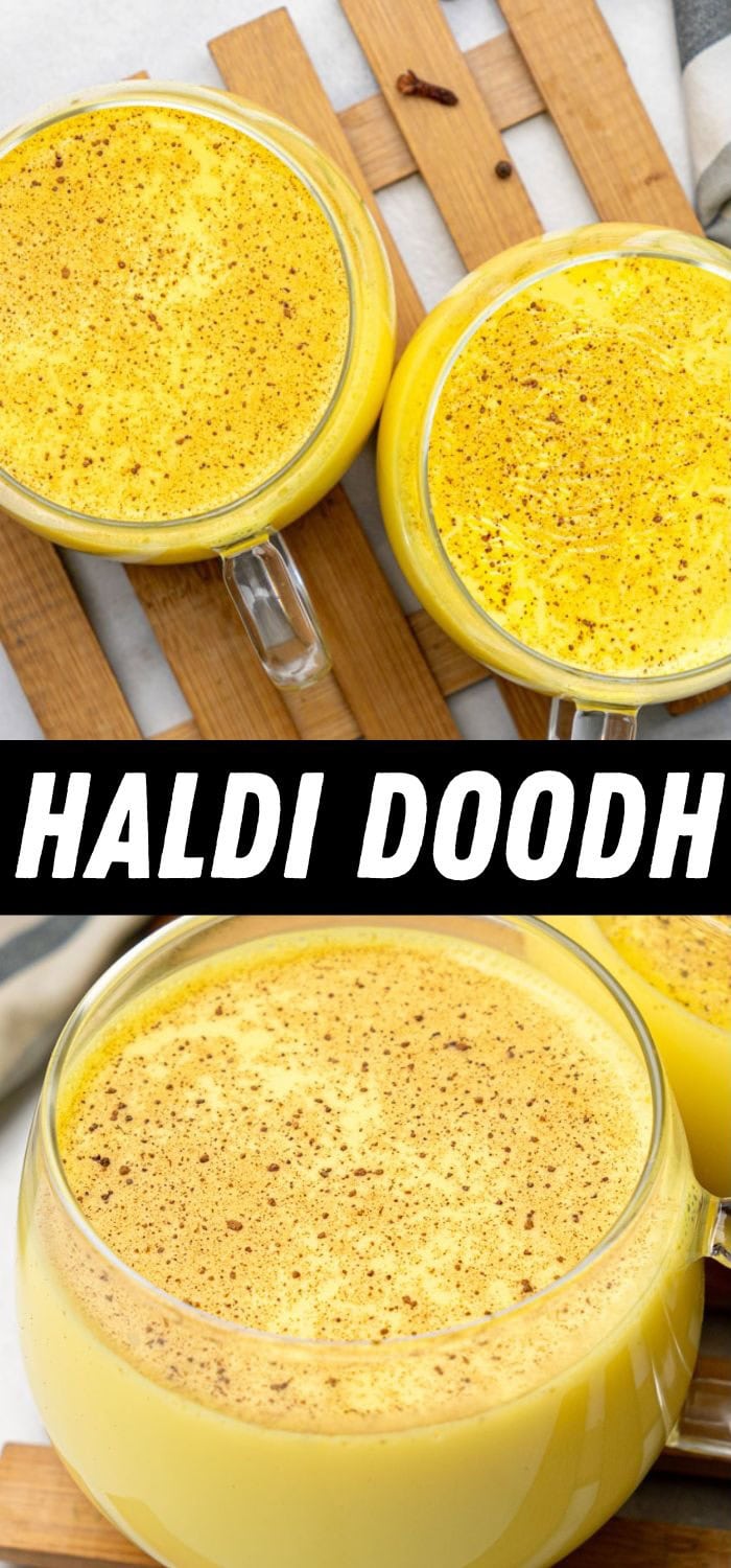 Haldi Doodh (Golden Turmeric Milk) - Piping Pot Curry