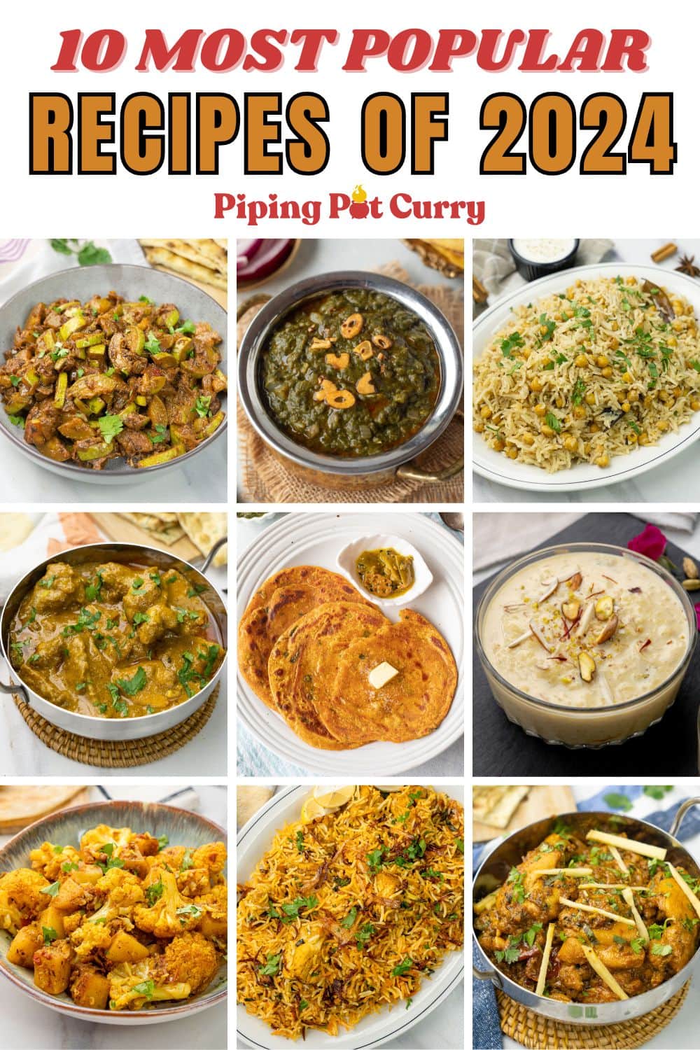 The 10 Most Popular Recipes of 2024 - Piping Pot Curry