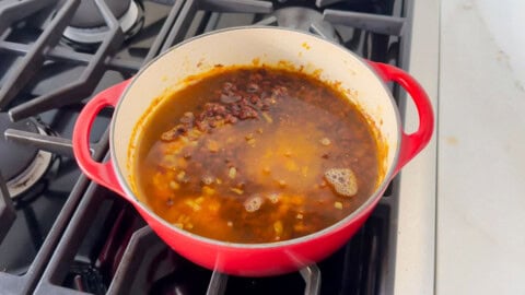 Red Chori Curry (Adzuki Beans Curry) - Piping Pot Curry
