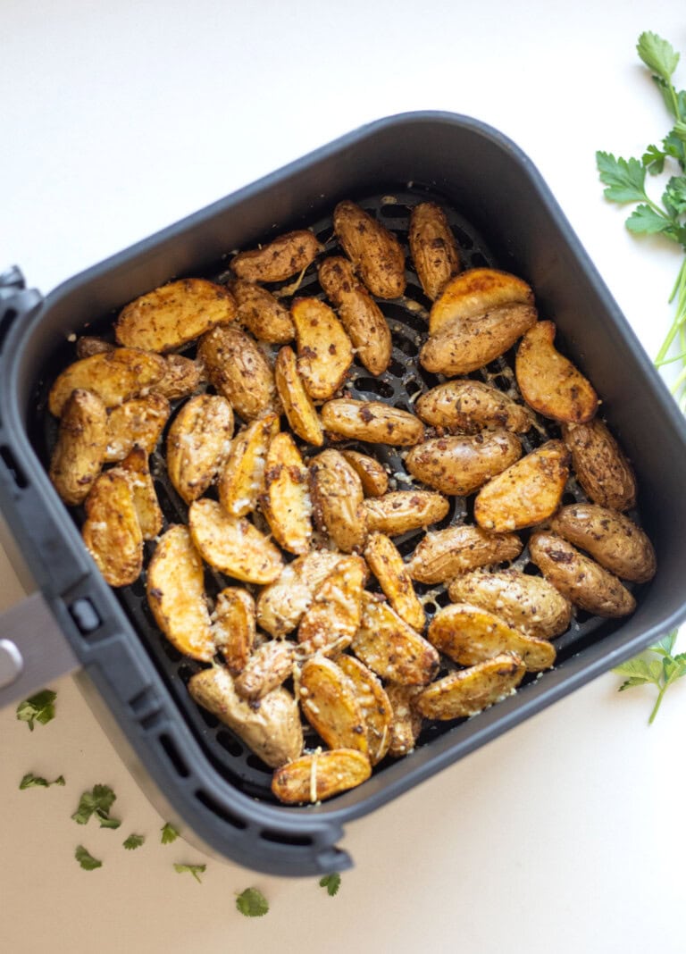 Air Fryer Fingerling Potatoes (20-minute Recipe) - Piping Pot Curry