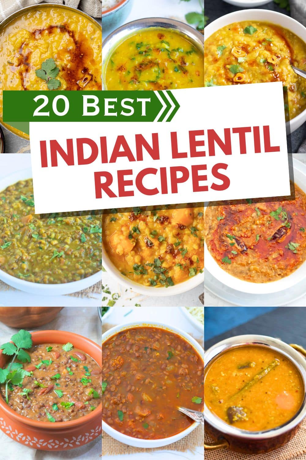 20 Best Dal Recipes (Indian Lentil Recipes) - Piping Pot Curry