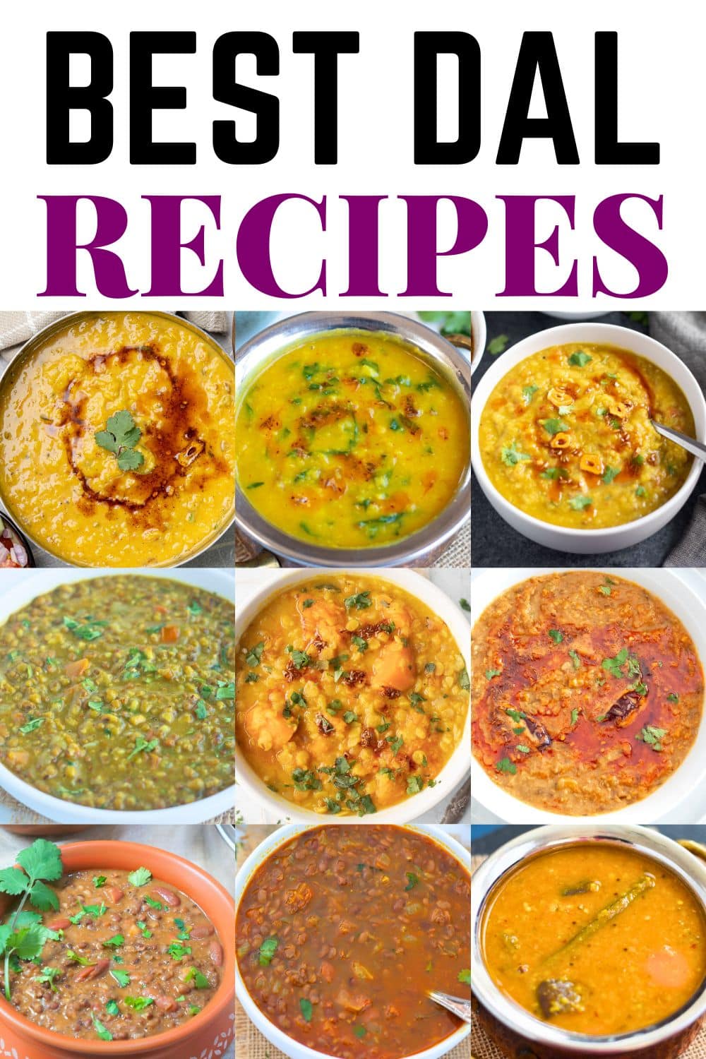 20 Best Dal Recipes (Indian Lentil Recipes) - Piping Pot Curry