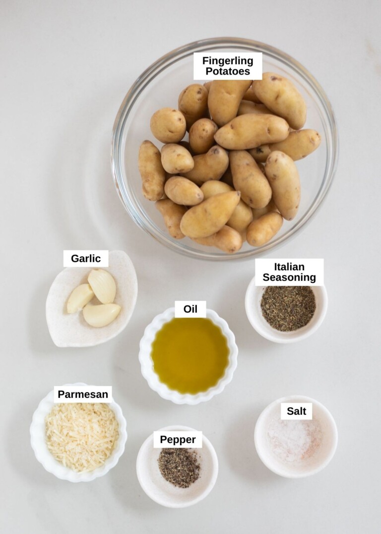 Air Fryer Fingerling Potatoes (20-minute Recipe) - Piping Pot Curry