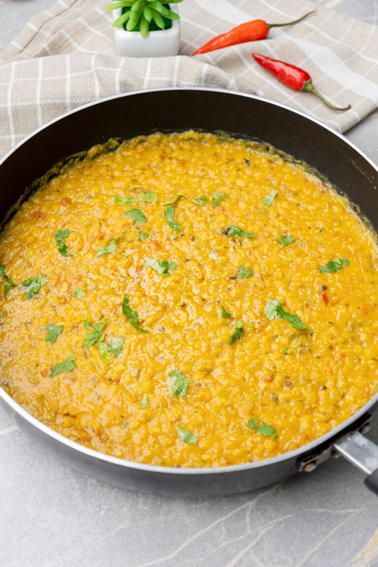Dal Fry (Easy Punjabi Recipe) - Piping Pot Curry