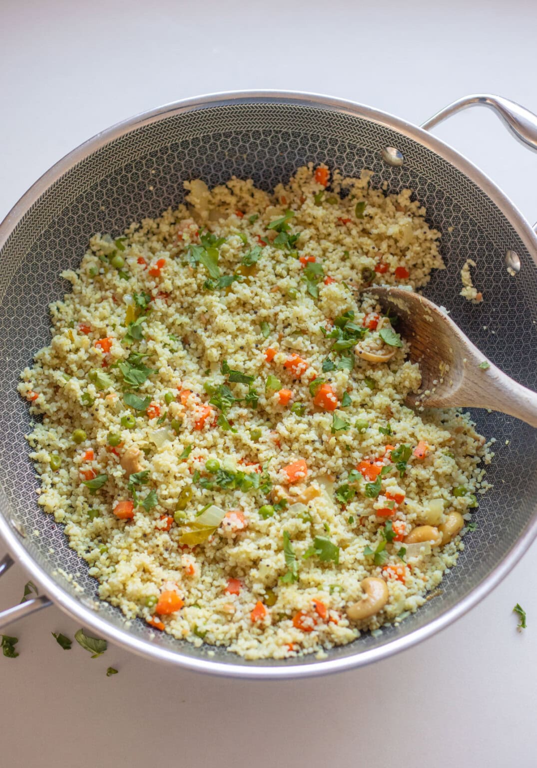 Millet Upma (Samai Upma) - Piping Pot Curry