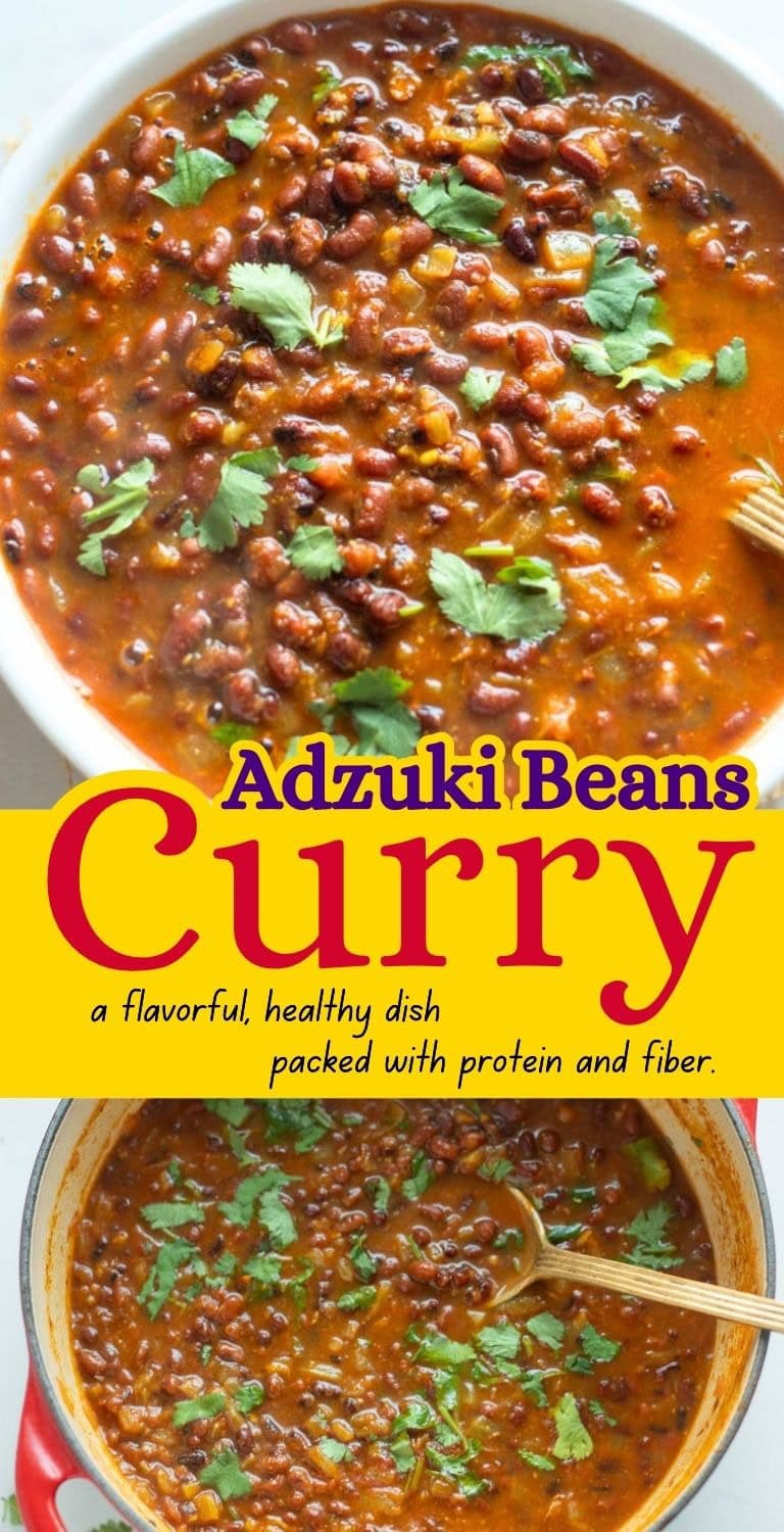 Red Chori Curry (Adzuki Beans Curry) - Piping Pot Curry
