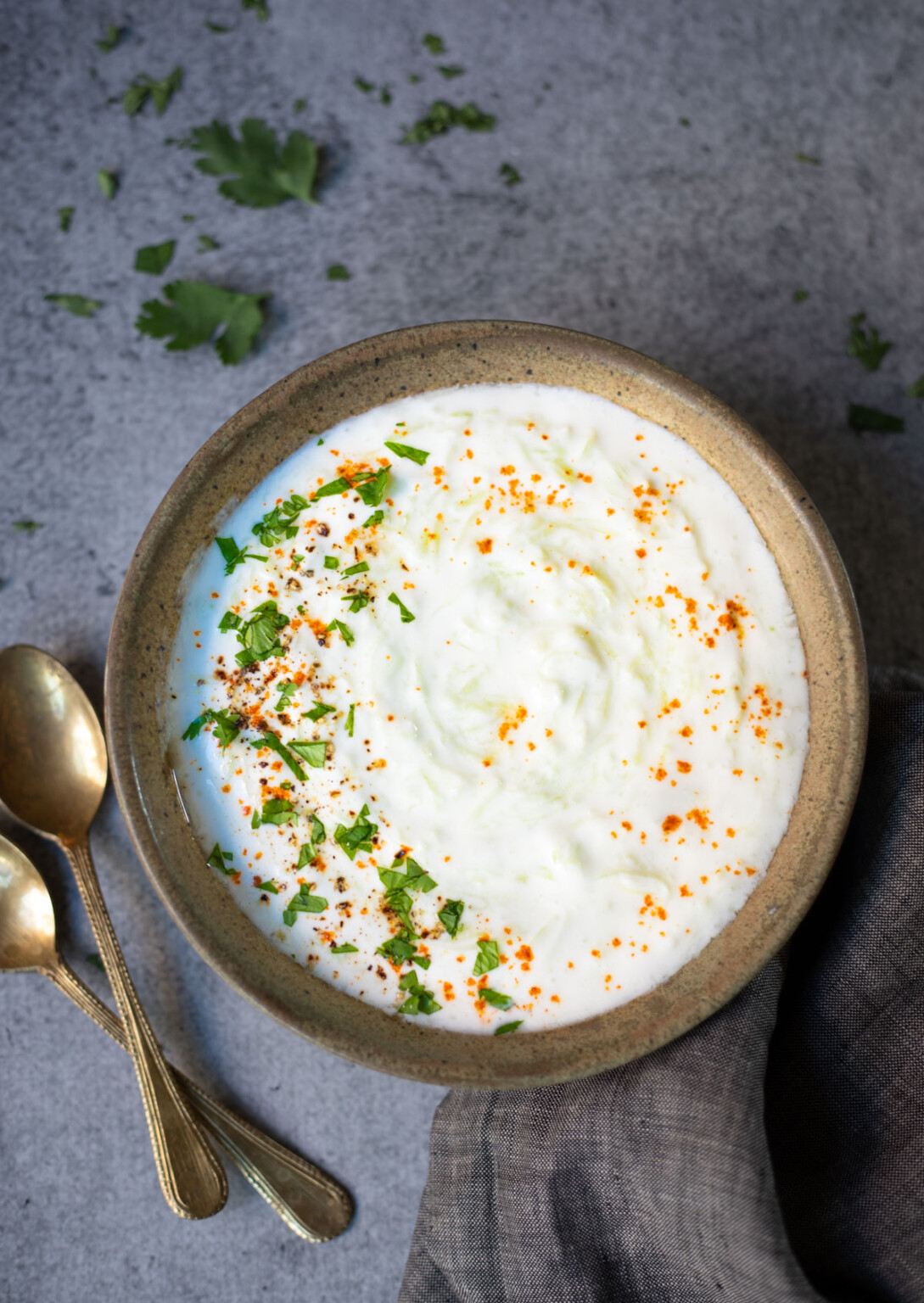 Lauki Raita (Bottle Gourd Raita) - Piping Pot Curry