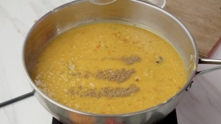 Masoor Dal (Red Lentil Dal) - Piping Pot Curry