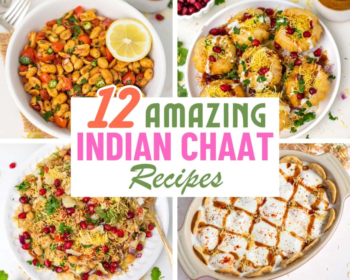 12 Amazing Indian Chaat Recipes - Piping Pot Curry