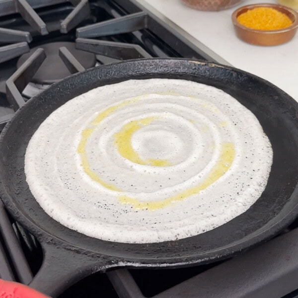 Ghee Podi Dosa - Piping Pot Curry